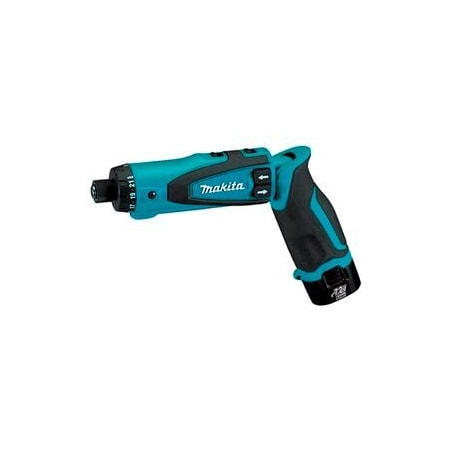 Makita Makita DF012DSE, 7.2v Lithium-Ion Cordless 1/4" Hex Driver-Drill Kit w/ Auto-Stop Clutch ...